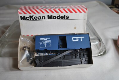 McKean Models HO Scale Grand Trunk Western PS-1 Boxcar GT Kit NOS ...