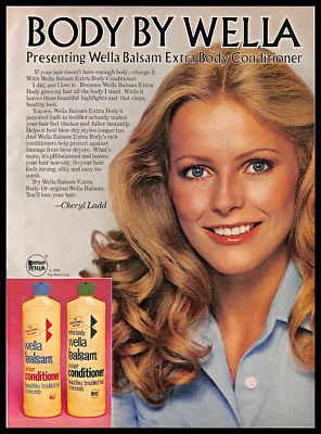 1993 Wella Hair Balsam Conditioner Vintage PRINT AD Haircare Cheryl ...