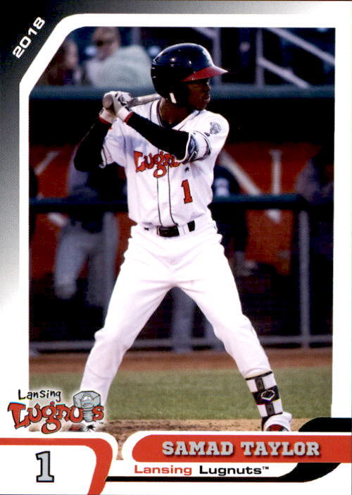2018 Lansing Lugnuts Grandstand #26 Samad Taylor Corona California ...