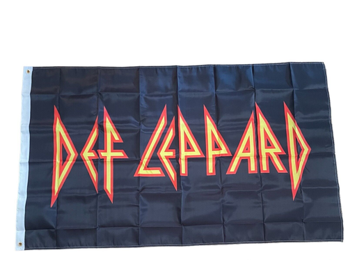 Def Leppard Flag 3 X 5 FT | Quality Premium House Banner Flag Room ...