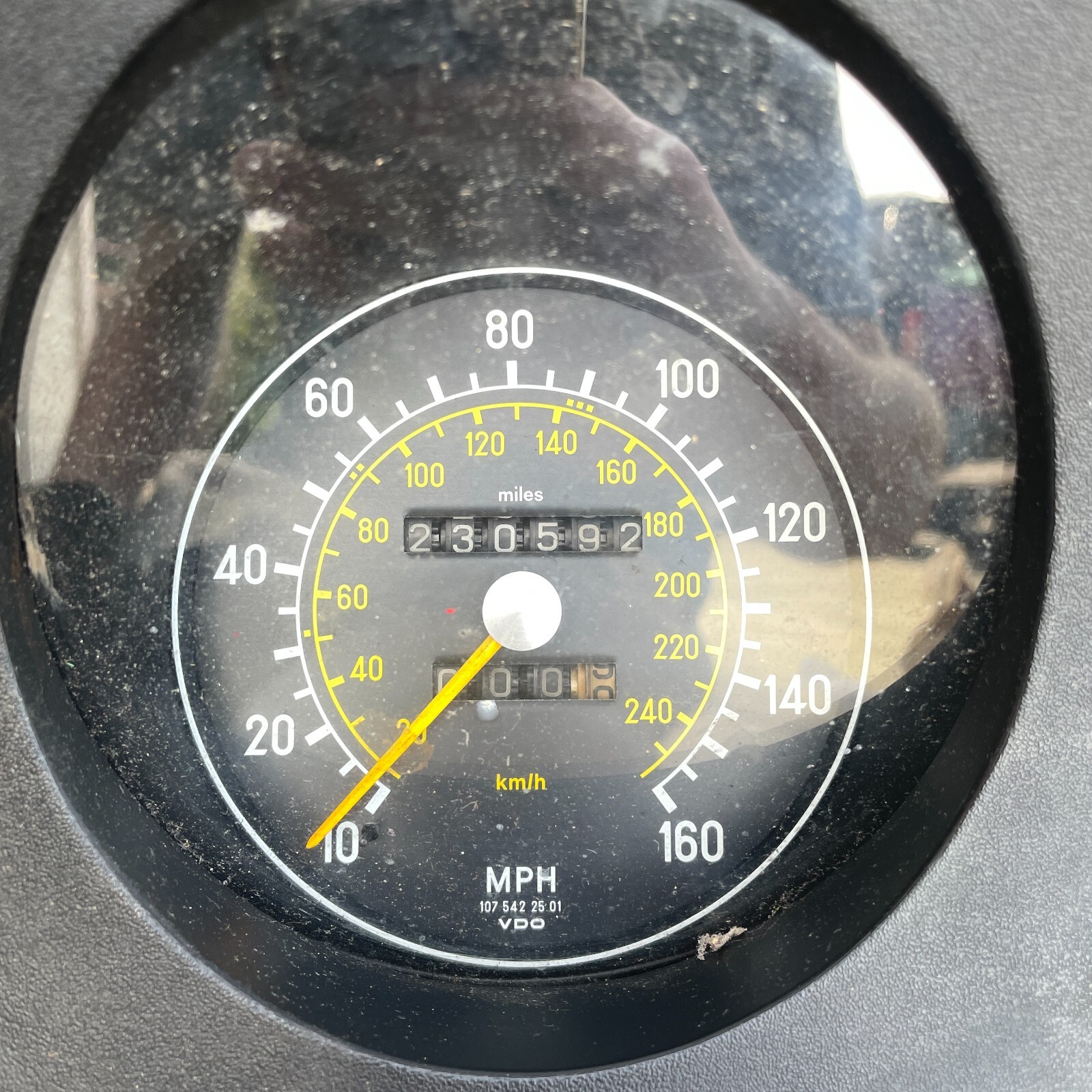 72-80 Mercedes-Benz W116 R107 Dash Speedometer Instrument Cluster ...