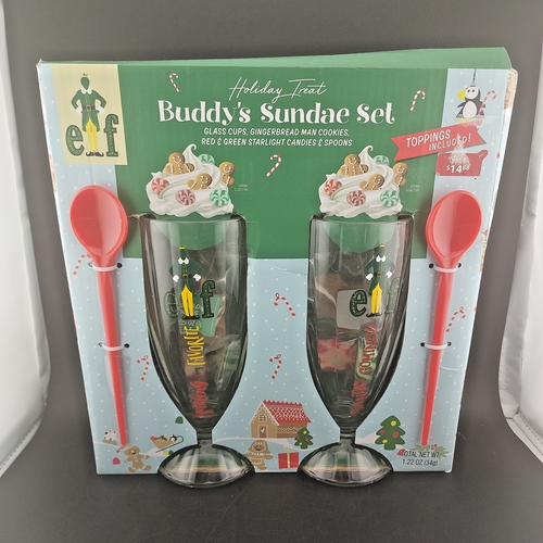 ELF MOVIE Buddy's Ice Cream Sundae Set Christmas 2023 | eBay