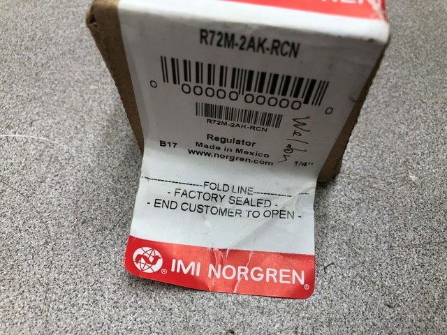 NORGREN REGULATOR R72M-2AK-RCN for sale online | eBay