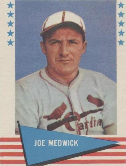 1961 Fleer Baseball Greats - Joe Medwick #61 for sale | eBay