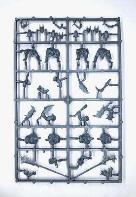 Shieldwolf Mountain Orcs single sprue (4x 28mm miniatures) for D&D ...