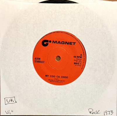 Alvin Stardust – My Coo Ca Choo - 7" RECORD - UK PRESSING - VG | eBay