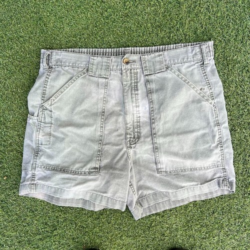 Light green hook & tackle vintage cargo hiking / fishing shorts | eBay