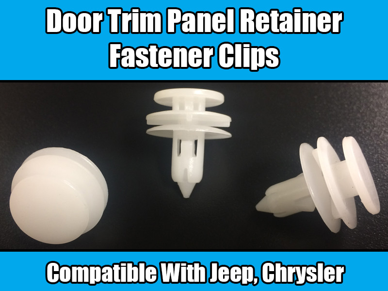 10x Clips For Chrysler Jeep Cherokee Voyager Door Trim Panel Retainer ...
