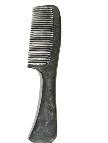 Vintage Rare PEARLDUCK Crew Cut Aluminum Metal Comb GERMANY BARBERSHOP ...