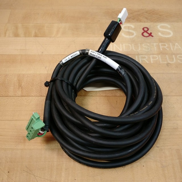 IAI CB-X-MA080 Axis 4 Theta Axis Motor Power Cable 4 Pin 8 Meters ...