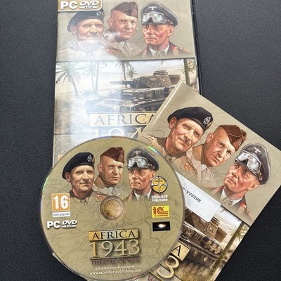 Africa 1943 Theatre of War PC Game Complete With Manual | eBay UK