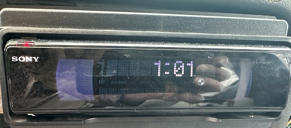 RARE Sony CDX-M730 Old School Vintage Car Stereo CD Xplod Mask TESTED ...
