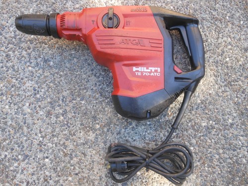 Used Hilti TE70 ATC AVR 100V Rotary Hammer Drill Concrete Breaker ...