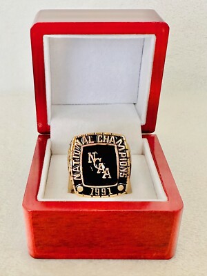 1991 Duke Blue Devils National Champions Basketball Ring W Box, US SHIP ...