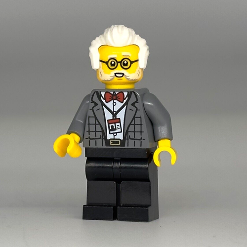 Lego Natural History Museum Curator Minifigure Town twn490 from 10326 ...