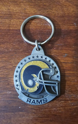 1991 Siskiyou Los Angeles Rams Metal Key Chain SFK130 | eBay