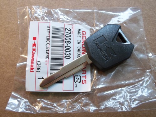 OEM Kawasaki Key Blank Ninja ZX6R ZX6RR ZX10R ZX12R ZX14 Z1000 Versys ...