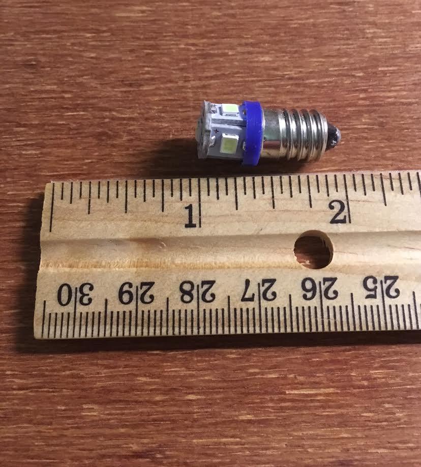 (10)(BLUE LED)8V-SCREW BASE LAMPS/RECEIVER-4000/2000/2000A/3000/3000A ...