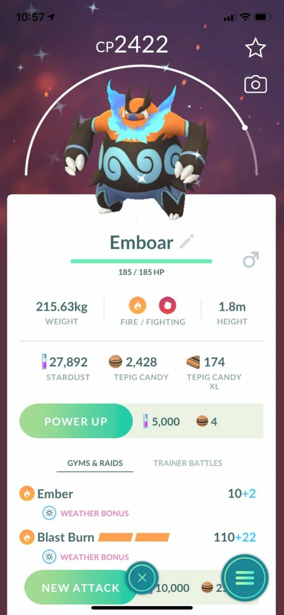 Pokemon Shiny Emboar