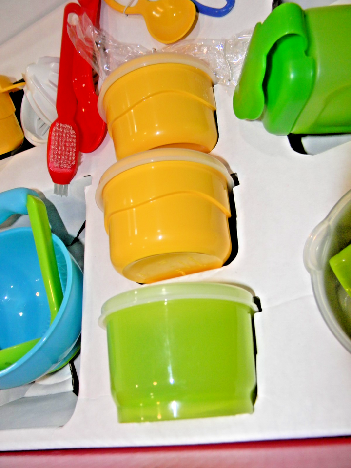 Tupperware Miniature Mini Party Cooking Set Toy Kids Play Set Gift Box ...
