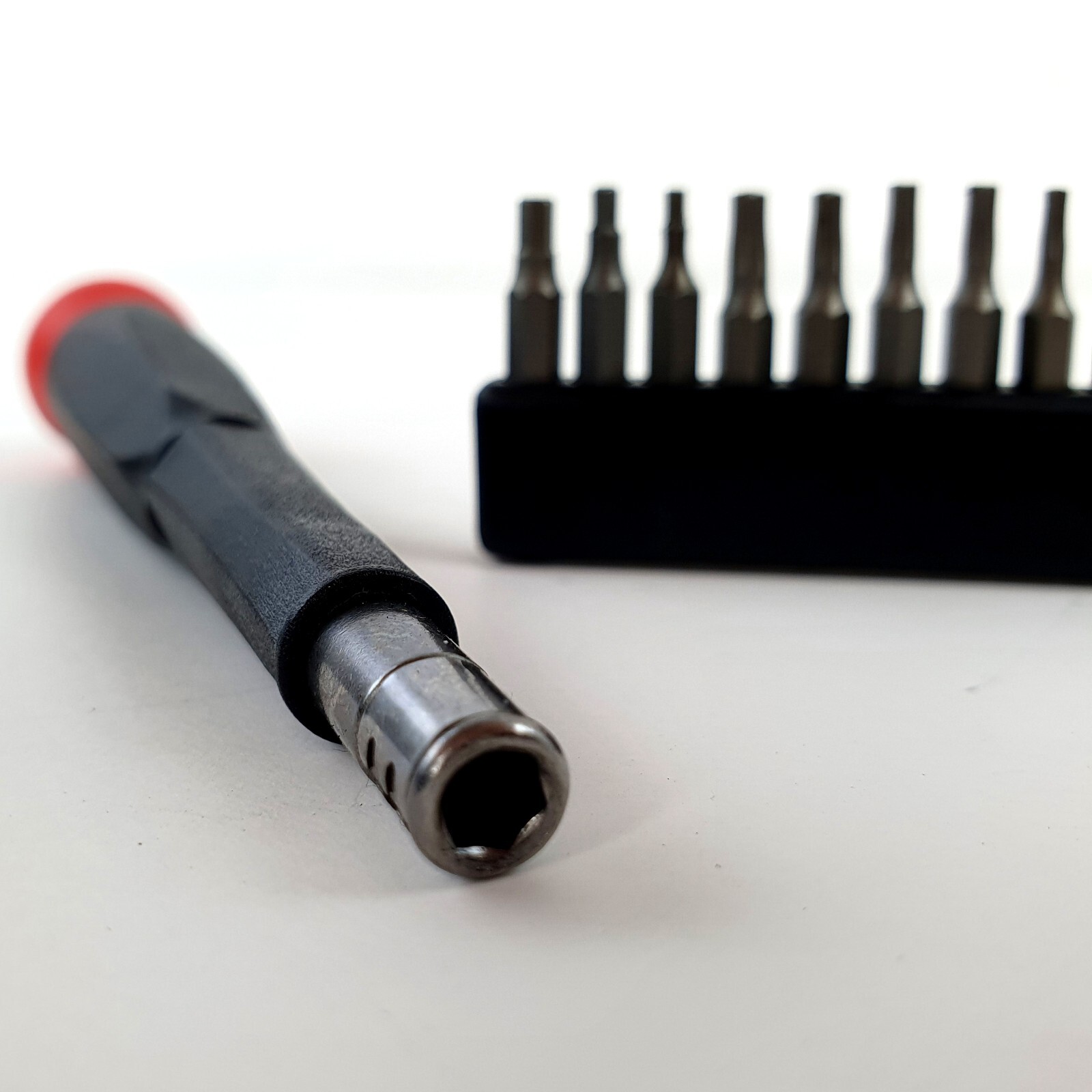 17 PC Precision Screwdriver Set Compact Bit Storage | Hex Flat Star ...