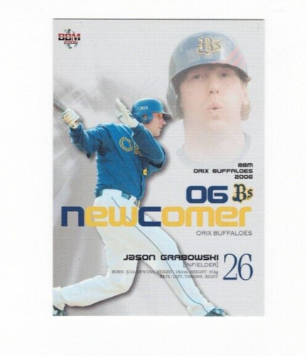 Jason Grabowski, OAK-LAD-Orix Buffaloes, BBM Card #Bs78 (2006) | eBay