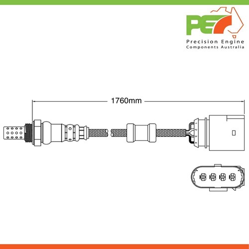 2x New * OEM * Post-Cat LH & RH Oxygen Sensors For Audi S4 4.2L | eBay
