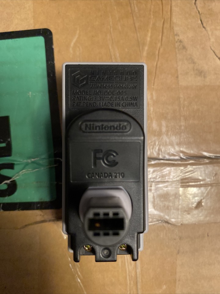 Vintage Original Nintendo GameCube WAVEBIRD Controller Receiver Only ...
