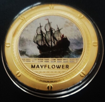 Windsor Mint Famous Ships of the World "Mayflower" Coin 33mm 2019 | eBay