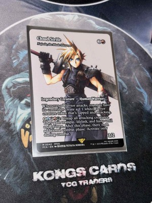 Cloud Strife (Najeela, the Blade Blossom) Magic the Gathering Final ...