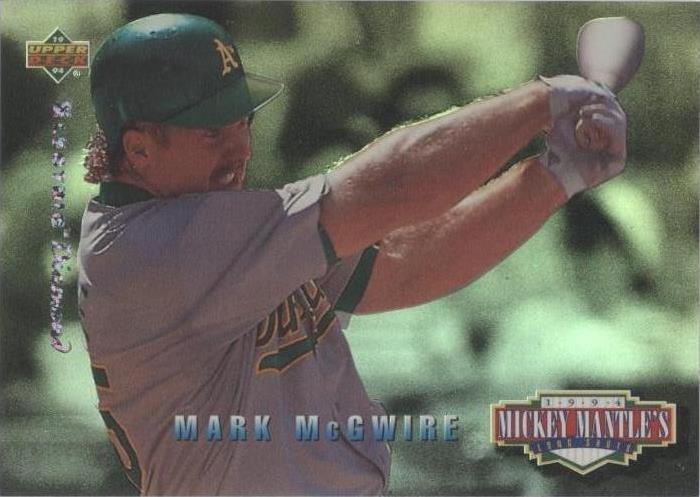 1994 Upper Deck - Mickey Mantle's Long Shots Mark McGwire #MM13 ...