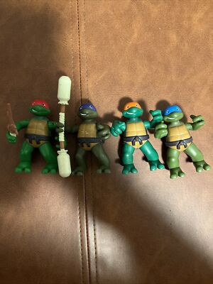 Toddler Turtles TMNT Teenage Mutant Ninja Turtles Action Figure 2004 ...