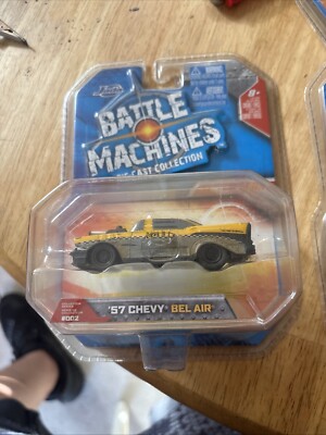 2009 Jada BATTLE MACHINES Die Cast Collection '57 Chevy Bel Air ...