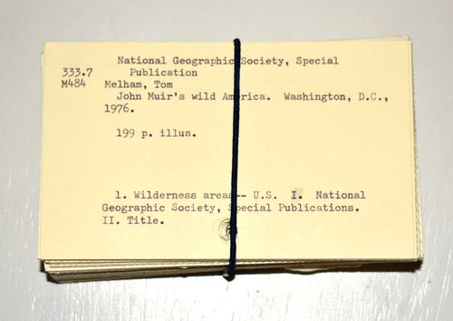 Lot of 100 Vintage Library Card Catalog Index Cards 5"x3" Cards All ...