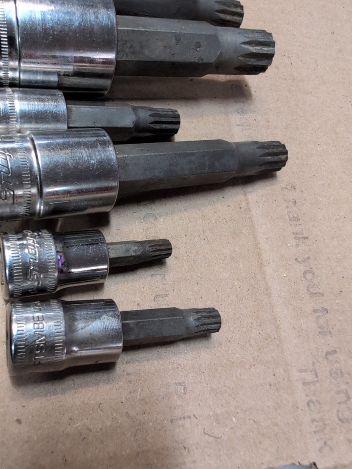 Snap-On Tools USA TSSKIT 6pc Metric 6mm-16mm Triple Square Socket Set 3 ...