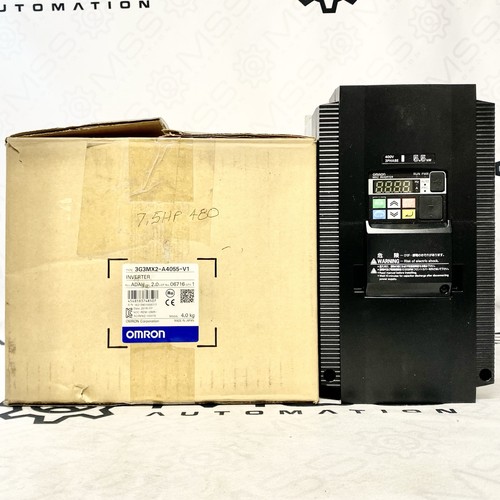 Omron 3G3MX2-A4055-V1 Inverter 5.5kW 400V VFD REV ADAH Ver 2.0 AC Drive ...