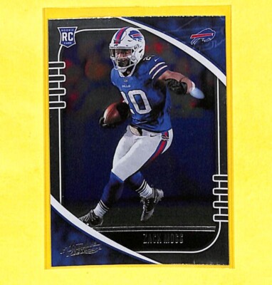 2020 Panini Absolute #200 Zack Moss Rookie RC Card Bills | eBay