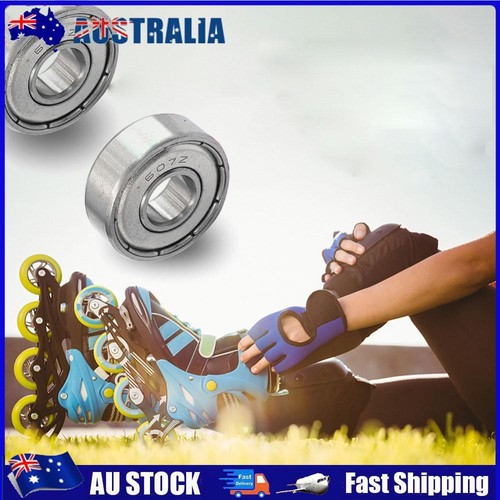 AU 10pcs Ball Bearings 607ZZ Deep Groove Miniature Bearings for ...