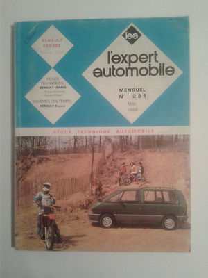 RTA RENAULT ESPACE revue technique expert automobile | eBay