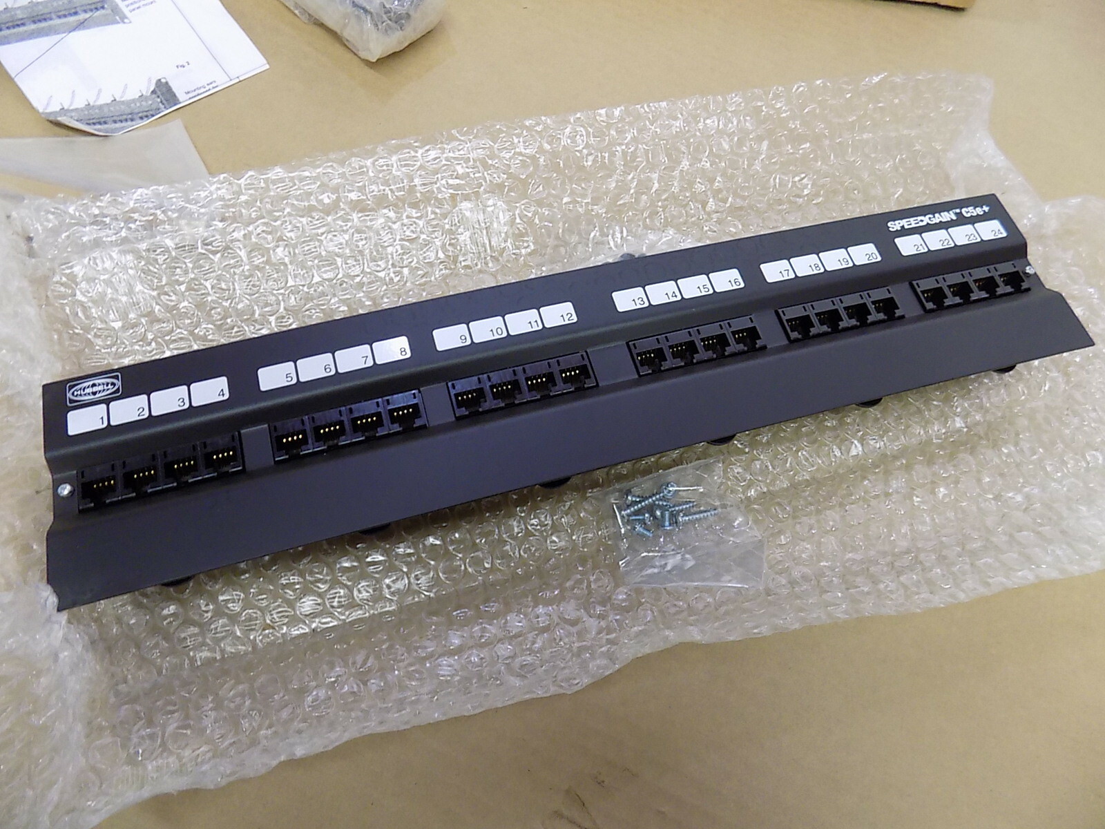 NEW HUBBELL PREMISE WIRING HUB / HPW5FA24 | eBay