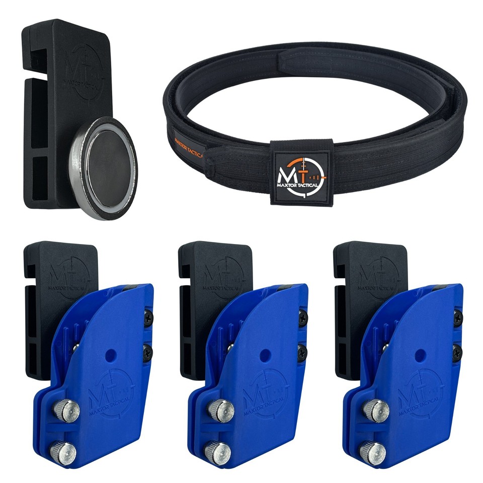 IPSC/USPSA Competition Rig - 1X Belt, 4X Mag Pouches | eBay