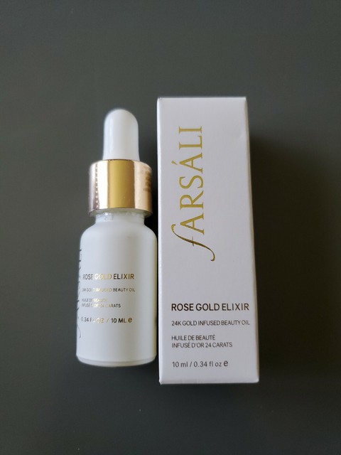FARSALI Rose Gold Elixir 24k Infused Beauty Oil 1 FL Oz 30 Ml for sale ...