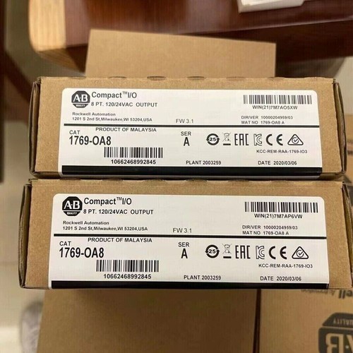 New Factory Sealed Allen-Bradley 1769-OA8 CompactLogix PLC Output ...