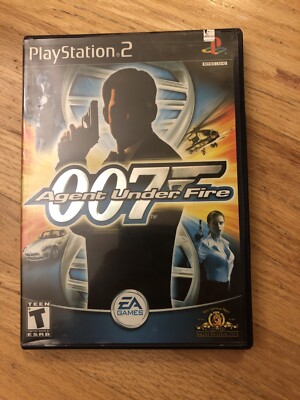 007 Agent Under Fire (Sony PlayStation 2 PS2) Complete CIB Black Label ...