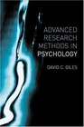 Advanced Research Methods in Psychology by 9780415227711| eBay