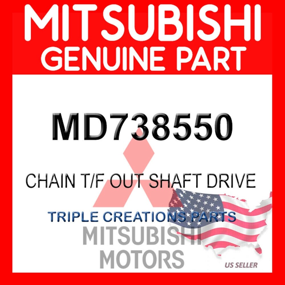 Genuine Mitsubishi Md738550 Chain T/F Out Shaft Drive OEM | eBay