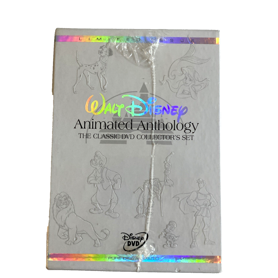 WALT DISNEY Animated Anthology 9 DVD Box Set 717931007209 Sealed ...