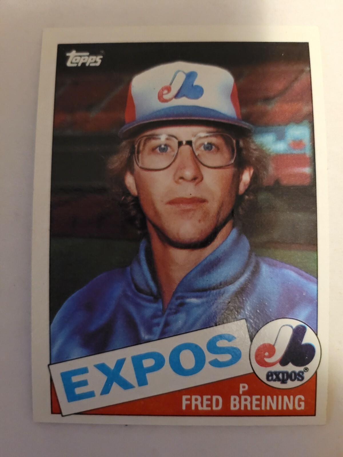 1985 TOPPS FRED BREINING #36 NM | eBay