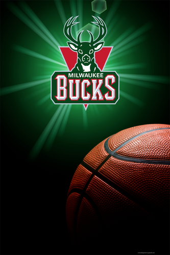 Milwaukee Bucks NBA Basketball Home Decor Wall Art Print Poster 36x24 ...