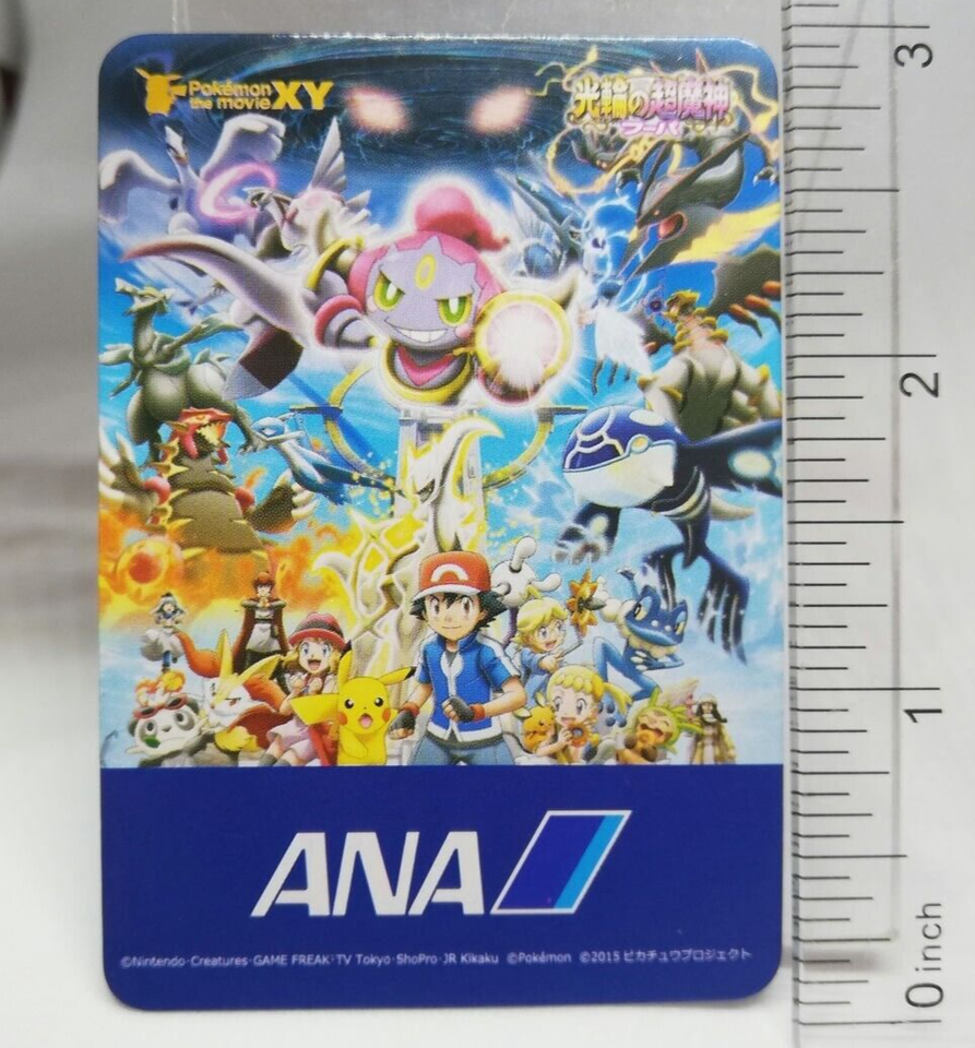 Hoopa ANA POKEMON MINI Card Pokémon the Movie Hoopa and the Clash of ...
